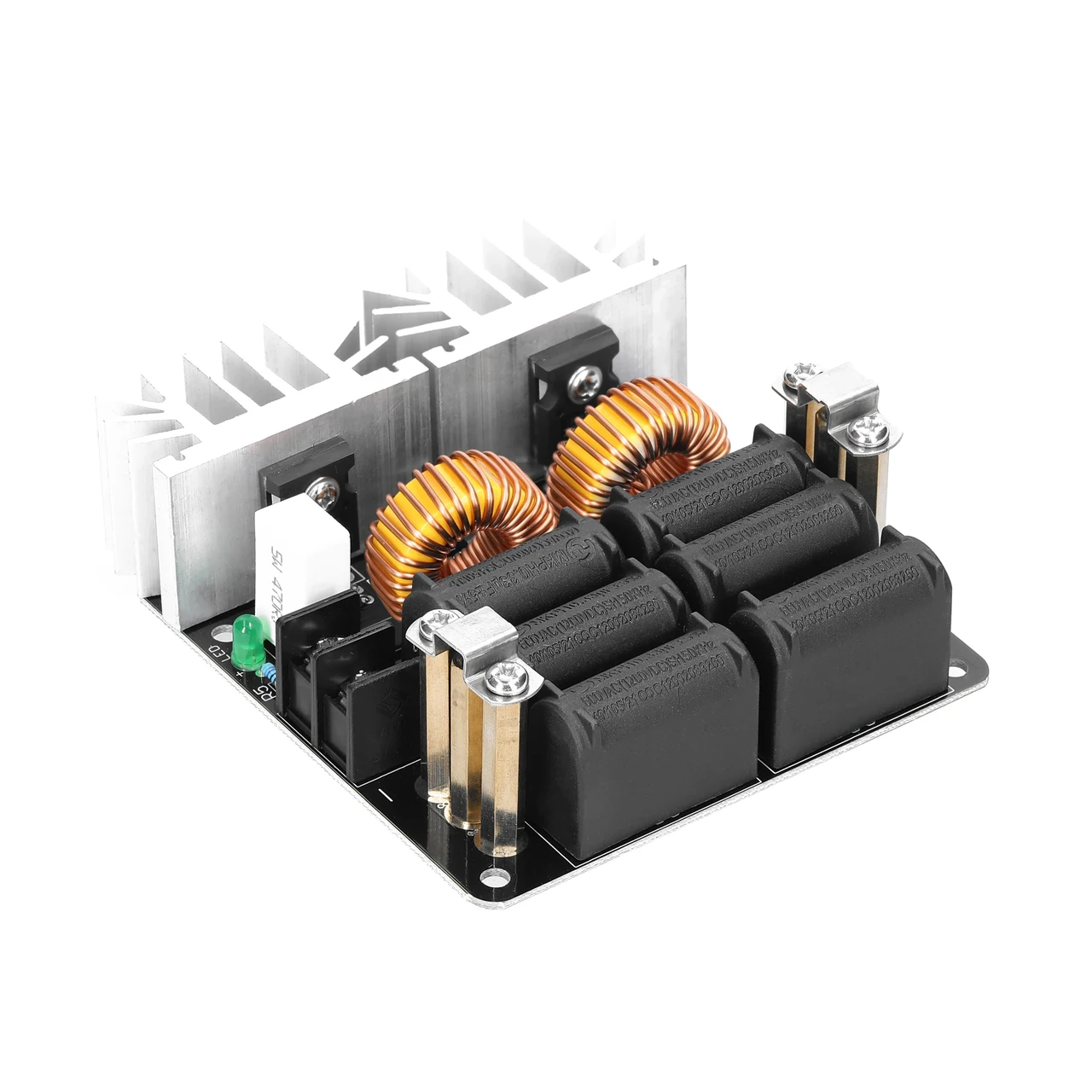 Вихровий індукційний нагрівач ZVS 20 А 1000Вт 1000W DC12-48В (ID ...