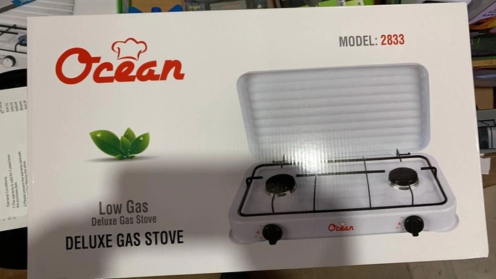 Купити Плита кухонна газова настільна Ocean M-2833 на 2 конфорки, ціна ...