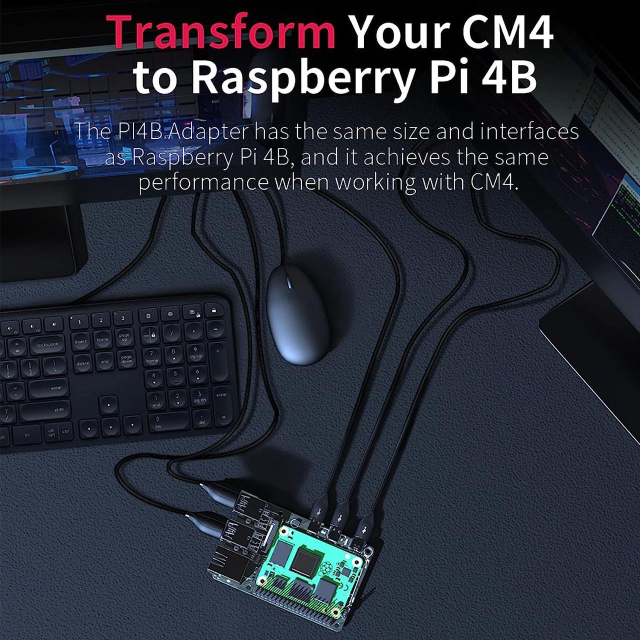 Адаптер BIGTREETECH Pi4B V1.0 для Raspberry Pi CM4 / BTT CB1 V2.2 / CB1 ... Адаптер BIGTREETECH Pi4B V1.0 для Raspberry Pi CM4 / BTT CB1 V2.2 / CB1 ...