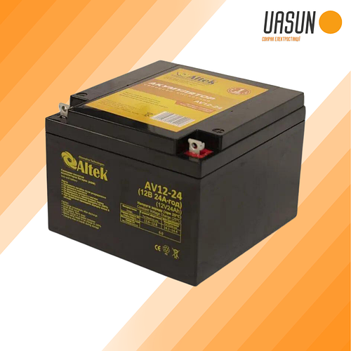 Аккумулятор гелевый Альтек для систем автономного питания, солнечных ...