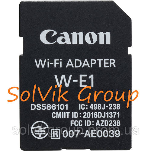 Wi-Fi Adapter Canon W-E1 для Canon EOS 7D Mark II, 5DS, 5DS R (ID ...