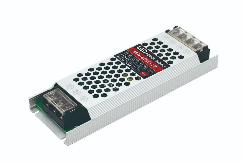 Блок питания LEDTech 12v 5а 60Вт "ultra thin" в алюминиевом корпусе ...