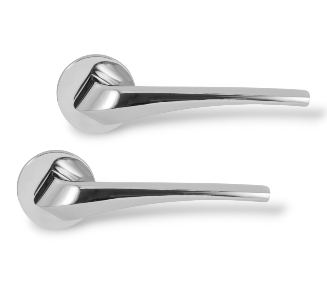 Ручки для дверей межкомнатных Comit Sky хром полированный (ID ...