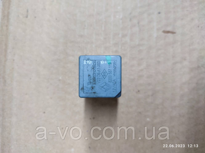 Реле Renault Trafic 8200587119 v23136 a1 x63 (ID#1882775295), ціна: 420 ... Реле Renault Trafic 8200587119 v23136 a1 x63 (ID#1882775295), ціна: 420 ...