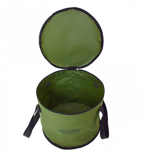 Відро для підгодовування Novator VD-2 з кришкою 16 л.(30x23 см), ціна ...