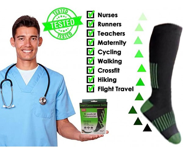 Купить Компрессионные гольфы smart compression socks, цена 93.75 ...