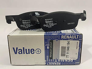 7711946194 VALUE+ — Комплект передніх гальмівних колодок на Рено Логан ...