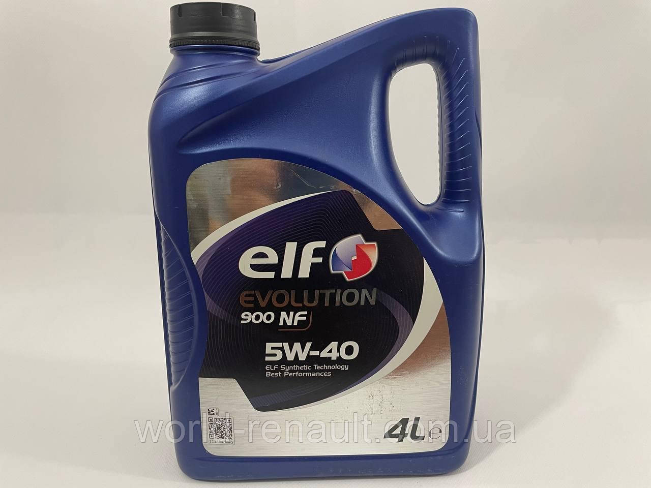 Моторное масло ELF EVOLUTION 900 NF 5W40 (4L) / 213909 | 1 260 ...