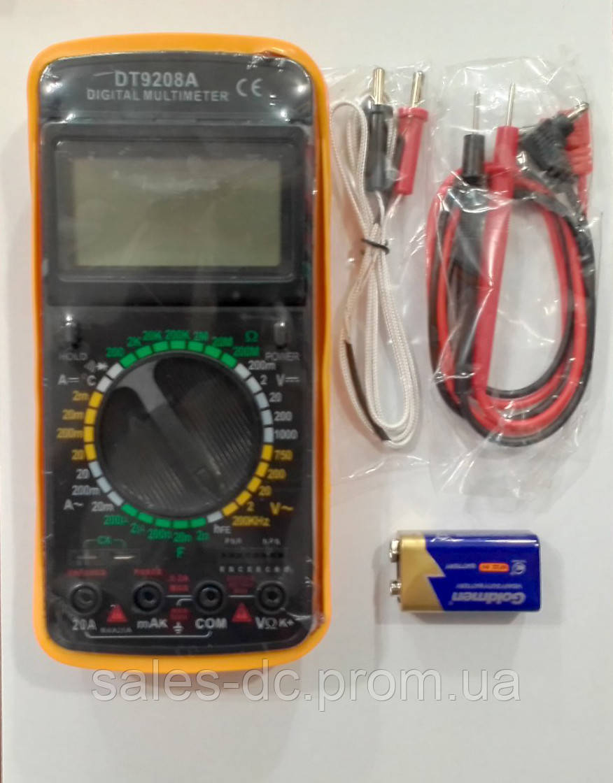 Мультиметр Digital DT9208A ART:1020 (ID#1796649447), цена: 424 ...