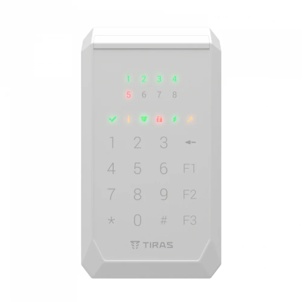 Купить Клавіатура K-PAD8+ WHITE Tiras, цена 2622 ₴ — Prom.ua (ID#1883856041)