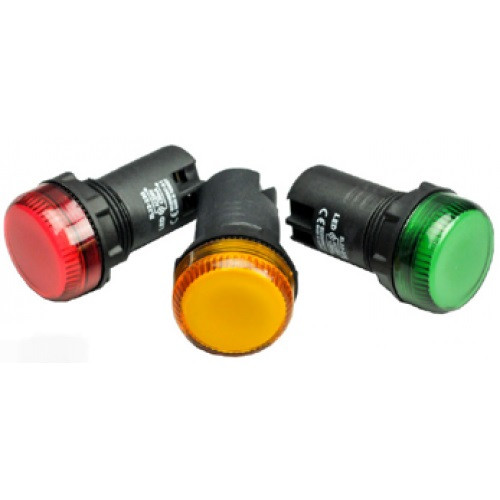 Сигнальная лампа LED индикатор зеленый 220V (ID#1718667713), цена: 41. ...