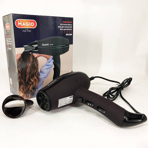 Купить Фен сушка MAGIO MG-550 | Электрический фен для сушки волос | Фен ZA-889 для дома, цена ...