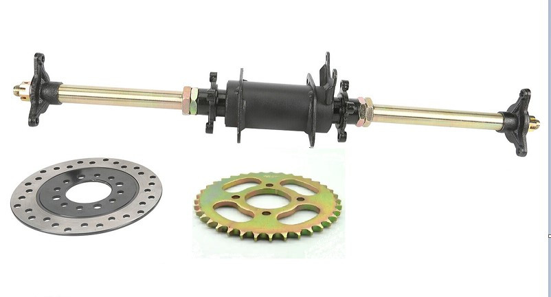 Купить Задняя ось 74 см 110-125 кубов для квадроцикла (комлект), цена ...