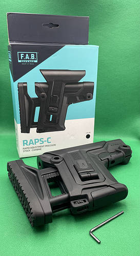 Купить Приклад FAB Defence RAPS-C С Регулируемой Щекой И Затылком AR15 ...