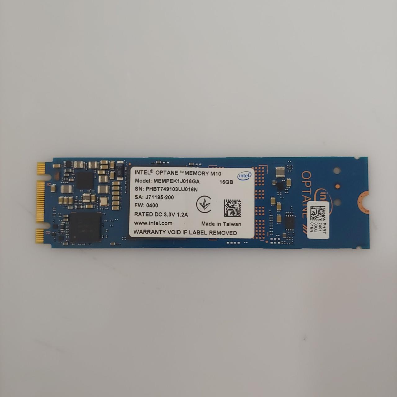 SSD M.2 Intel OPTANE Memory M10 16Gb (MEMPEK1J016GA) (ID#1884670310 ...
