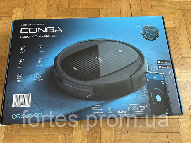 Робот пылесос conga 1990 connected x (ID#1884727095), цена: 6800 ₴, купить на Prom.ua