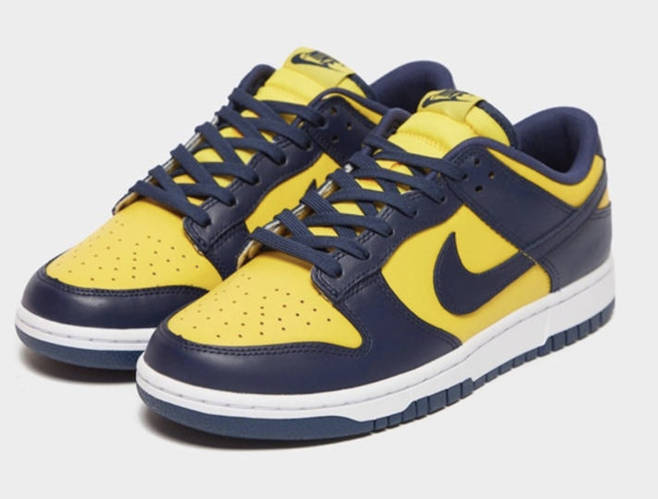 Купить Nike Dunk Low "Michigan", цена 1700 ₴ — Prom.ua (ID#1884804033)