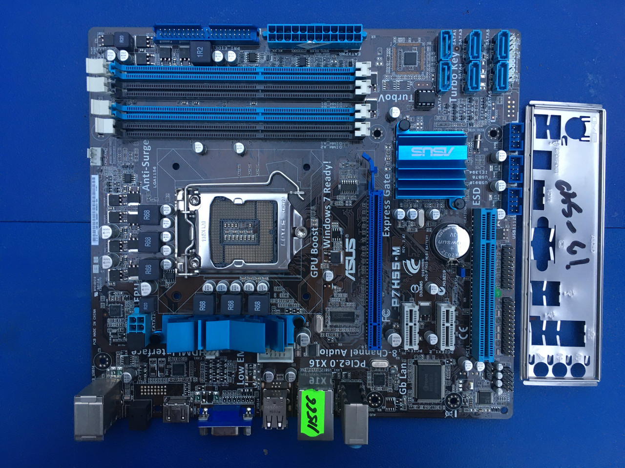 Купить Материнская плата Asus P7H55-M + i3-540 S1155, цена 1300 ...