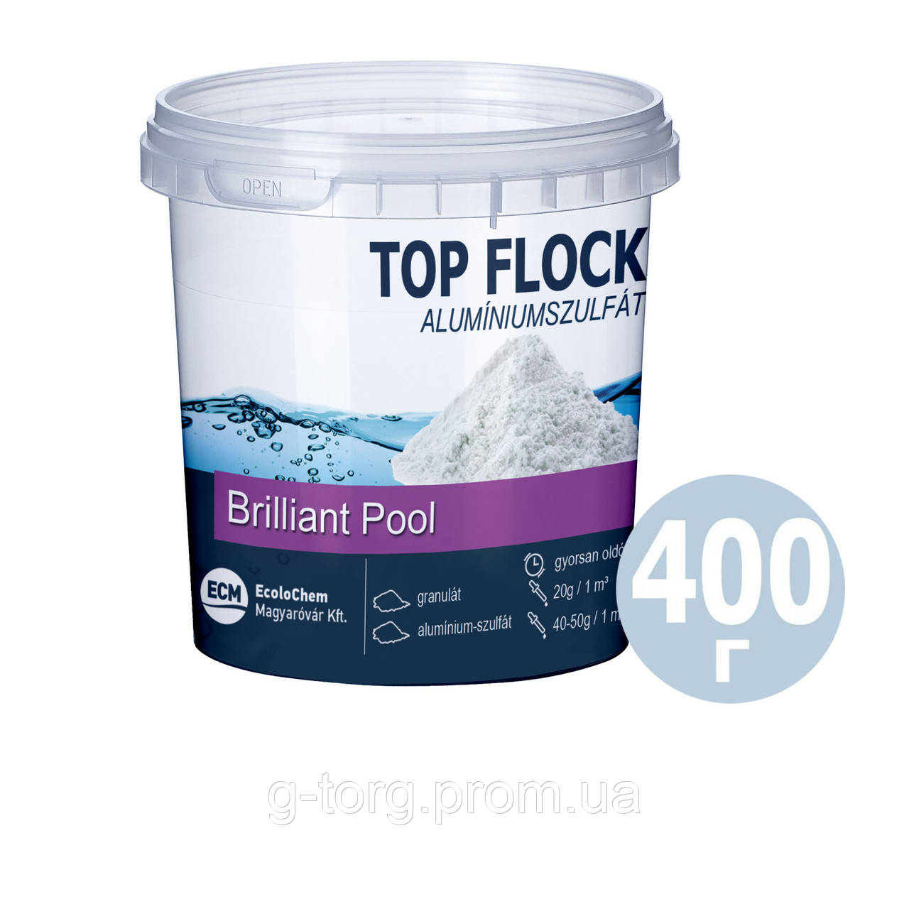 Купить Флокулянт (коагулянт, флокер) у гранулах для води в басейні ...