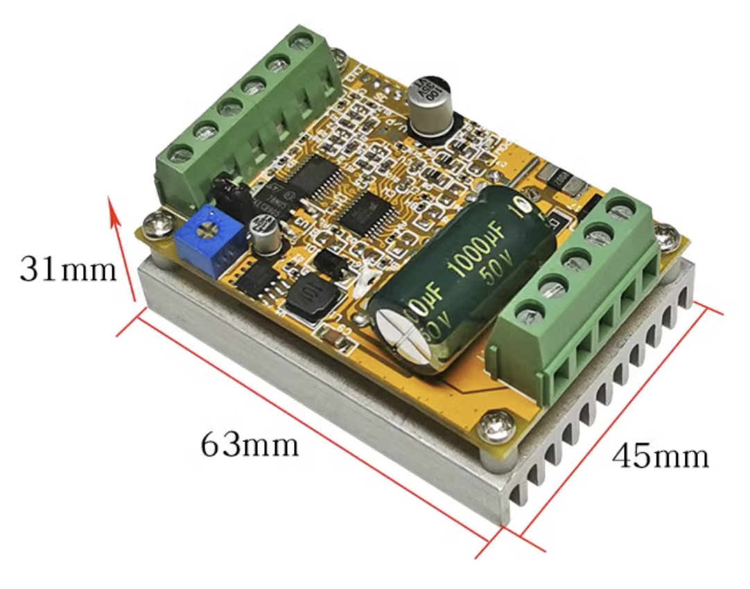 BLDC Контроллер бесщеточного бесколлекторного двигателя 380W (ID ...