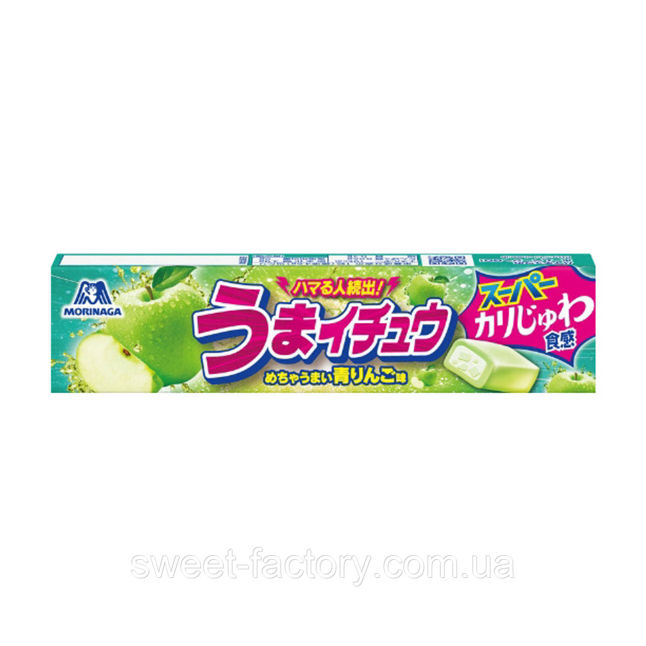 Жувальні цукерки Morinaga Hi Chew Green Apple Chew 50g: продаж, ціна у ...