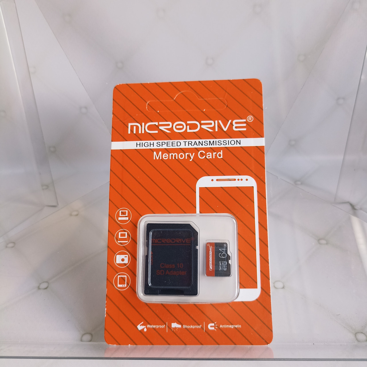 Купити Карта пам'яті, флешка, Microdrive 64GB microSD +адаптер U1 A1 class 10 Для камер ...