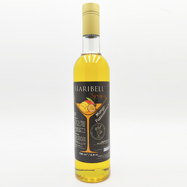 Купить Манго-Маракуйя сироп Maribell 900гр. 700мл. (9шт./ящ.), цена 95 ...