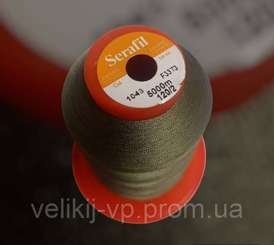 Купить Нитки Serafil Amann 120/2 5000м серый, цена 120 ₴ — Prom.ua (ID ...