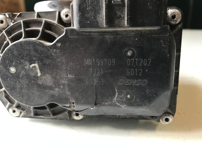 Купить Дроссельная заслонка Mitsubishi Lancer X 1.5 mn195709 дефект ...