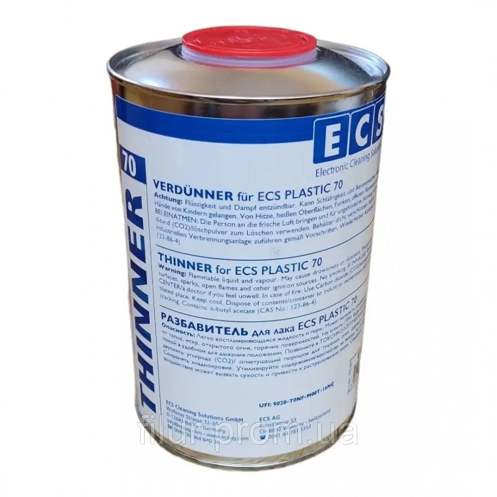 Купити Розчинник Thinner Plastic 1 Liter Розчинник/розріджувач для ...