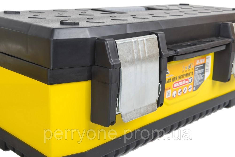 Купить Скриня для інструменту MASTERTOOL 18" (462х212х177 мм) металевий корпус металеві замки 79 ...