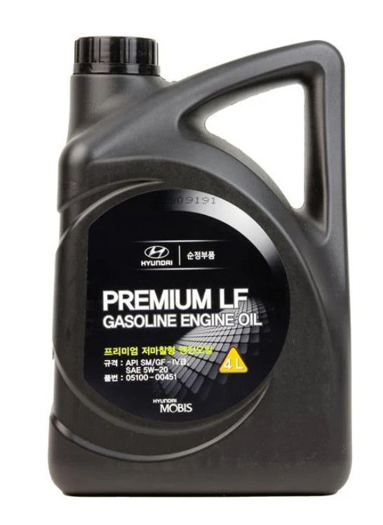 Купить Моторное масло Mobis Premium LF SM 5W-20 Hyundai/Kia | 4 литра ...