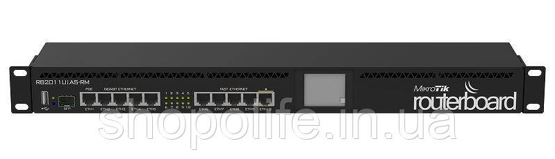 Купить MikroTiK RB2011 Series[Маршрутизатор RouterBOARD RB2011UiAS-RM ...