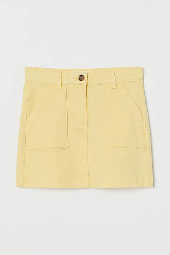 Купить Юбка для девочки джинсовая H&M 110 см желтый 31038588001, цена 240 ₴ — Prom.ua (ID ...