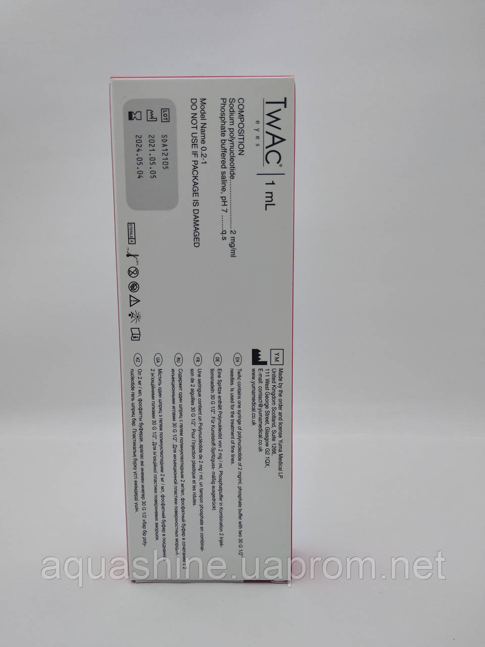 Купить TwAc Eyes 1мл, цена 1911 ₴ — Prom.ua (ID#1537893428)