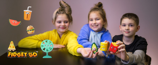 Іграшки антистрес FIDGET GO в Дніпрі від компанії "Ptenchik.in.ua".