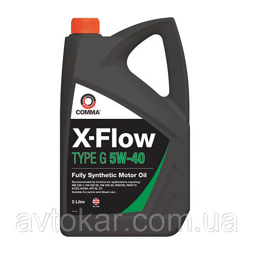 Купить Моторне масло X-FLOW TYPE G 5W40 4л (4шт/уп), цена 1576 ₴ — Prom ...