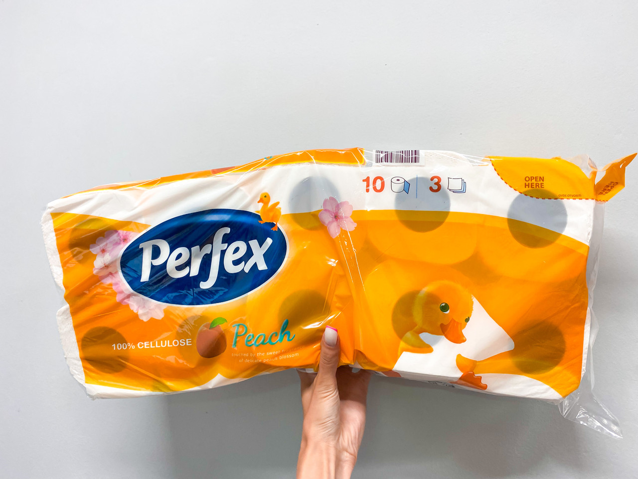 Купити Папір туалетний Perfex Персик 8+2 шт 3 шари, ціна 85 ₴ - Prom.ua ...