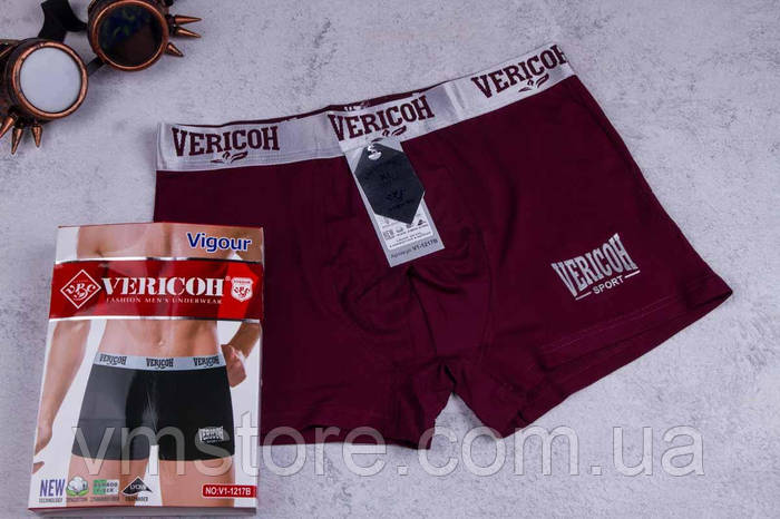 Чоловічі труси боксери Vericoh, бордові, розмір XL (ID#1712687193), цена: 130 ₴, купить на Prom.ua