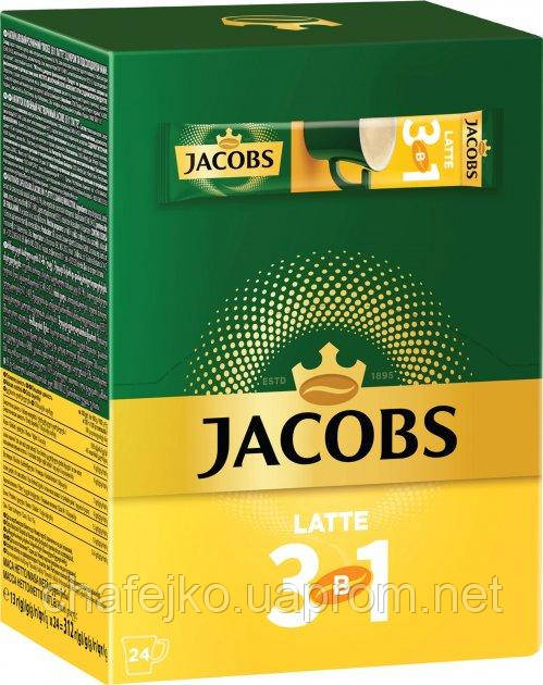 Кофе JACOBS 3 в 1 "Latte" 24*13г (ID#1679103279), цена: 151 ₴, купить ...