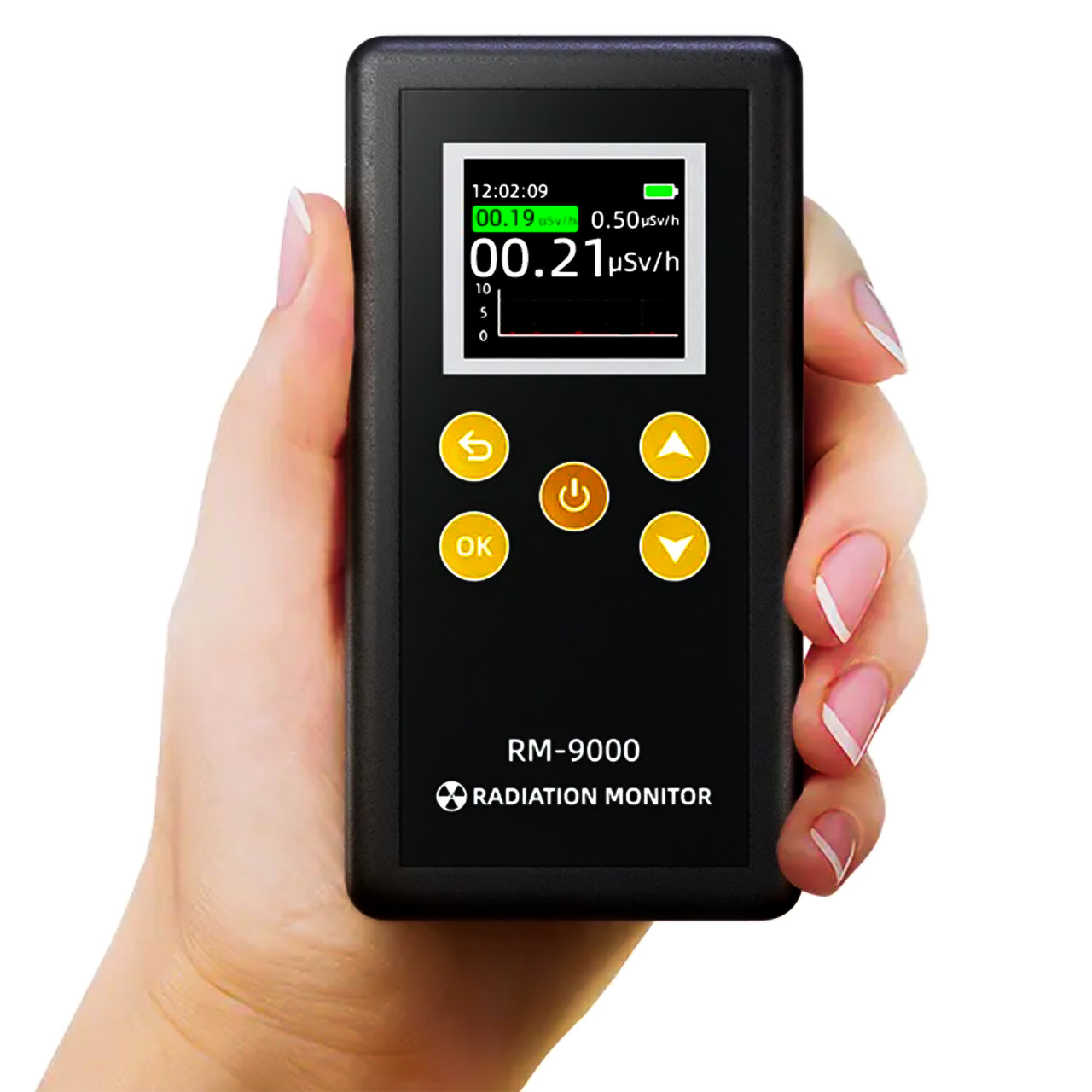 Дозиметр радіації RM-9000 побутовий портативний, кишеньковий лічильник ...
