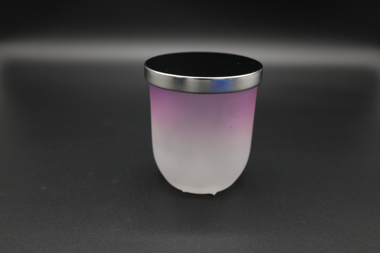 Скляна банка для свічок з металевою кришкою 82х71мм 150мл купить с доставкой ємності для