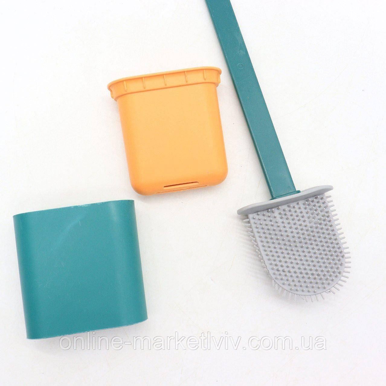 Купить Стильный туалетный ершик с гнущейся силиконовой щеткой / Ершик ...