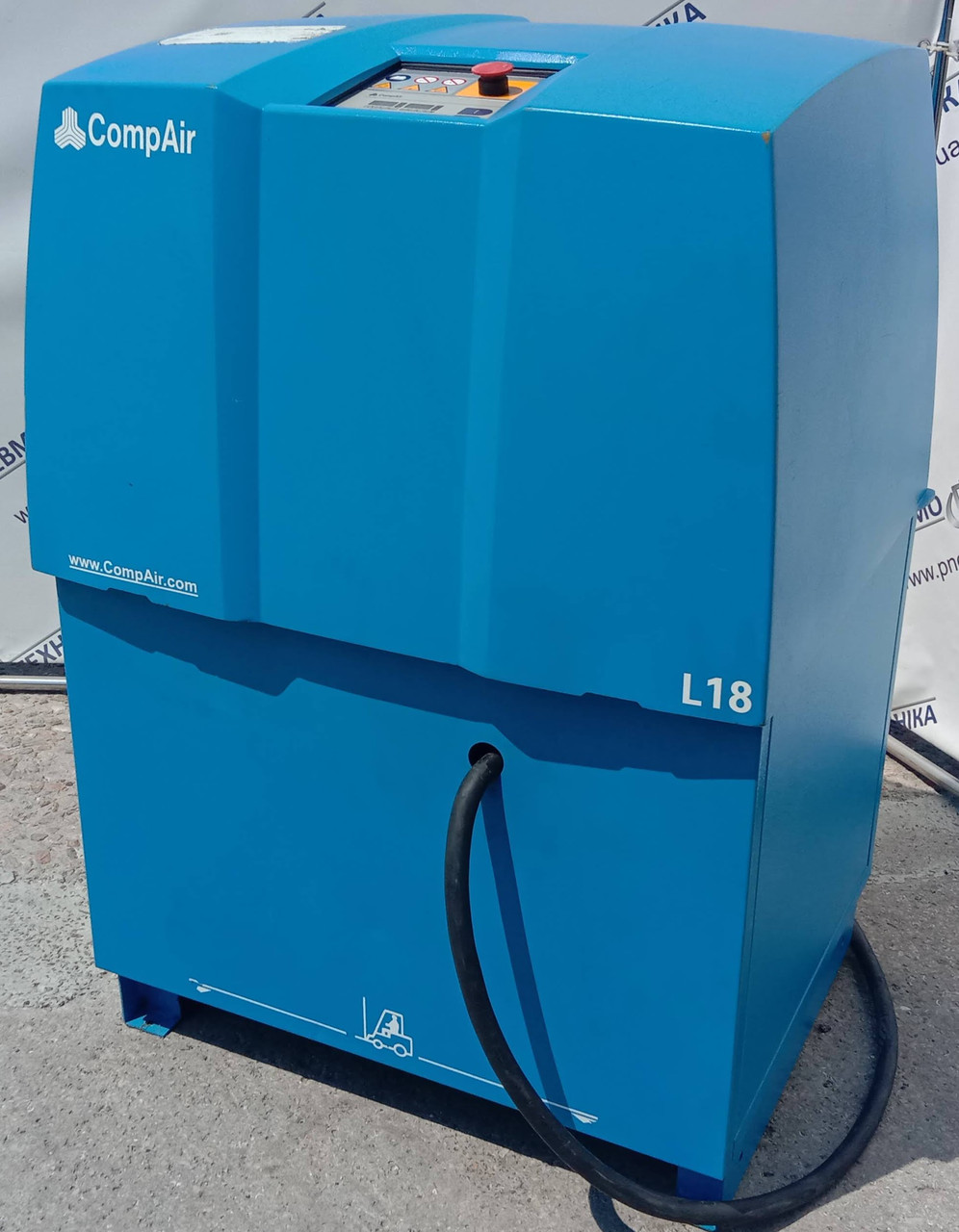 Оренда компресора CompAir L18-10 || 2,6 м3/хв || 10 бар || 18.5 кВт