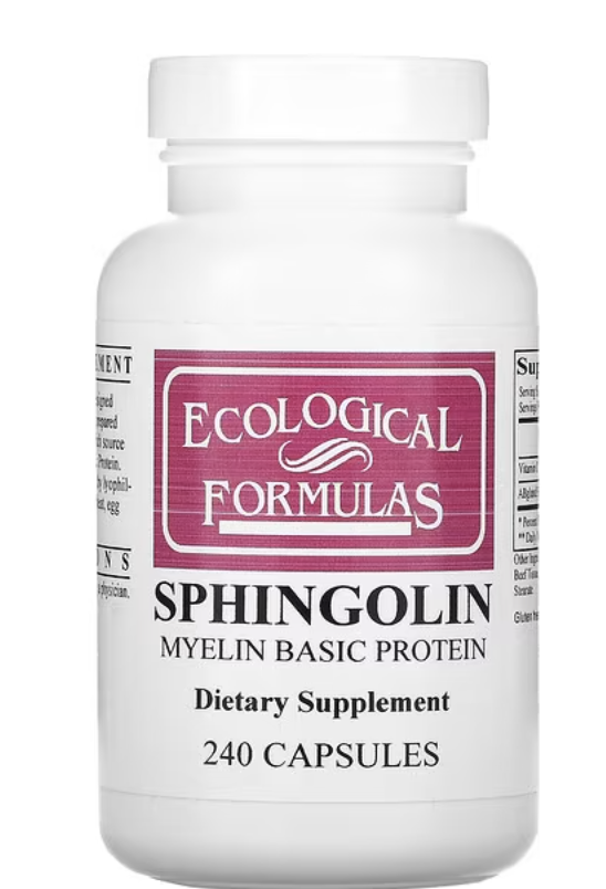Ecological Formulas, Sphingolin, Myelin Basic Protein, 240 капсул ...