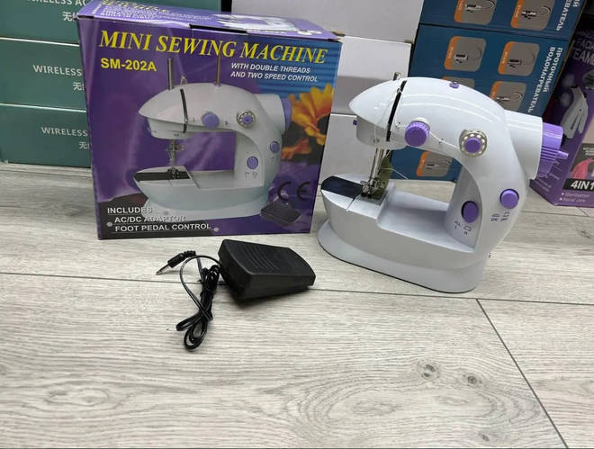 Купить Швейная компактная мини машинка портативная Mini Sewing Machine ...