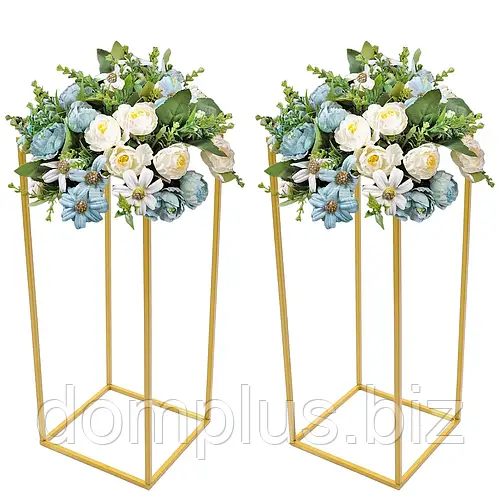 Цветочная подставка Металлическая напольная подставка Дисплей Стойка ...