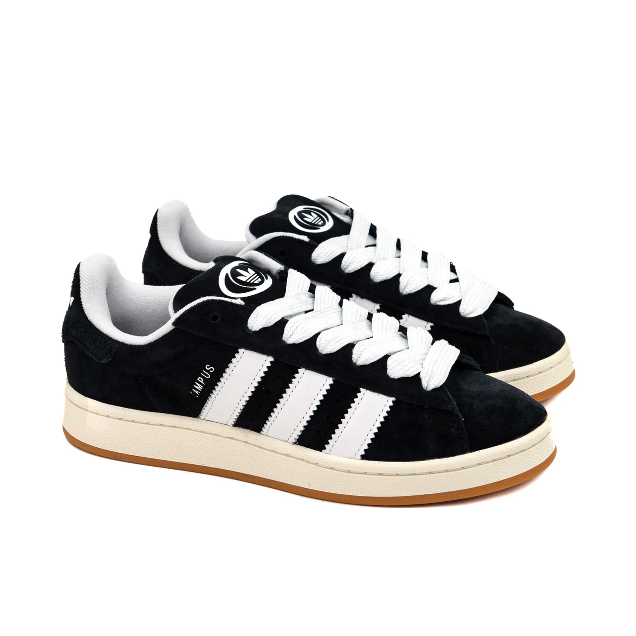 Кроссовки Adidas Campus 00S BLACK WHITE HQ8708 (Адидас Кампус черно ...