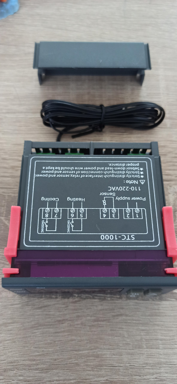 Купить Терморегулятор термостат на 220 v 1300 Вт реле температури ...