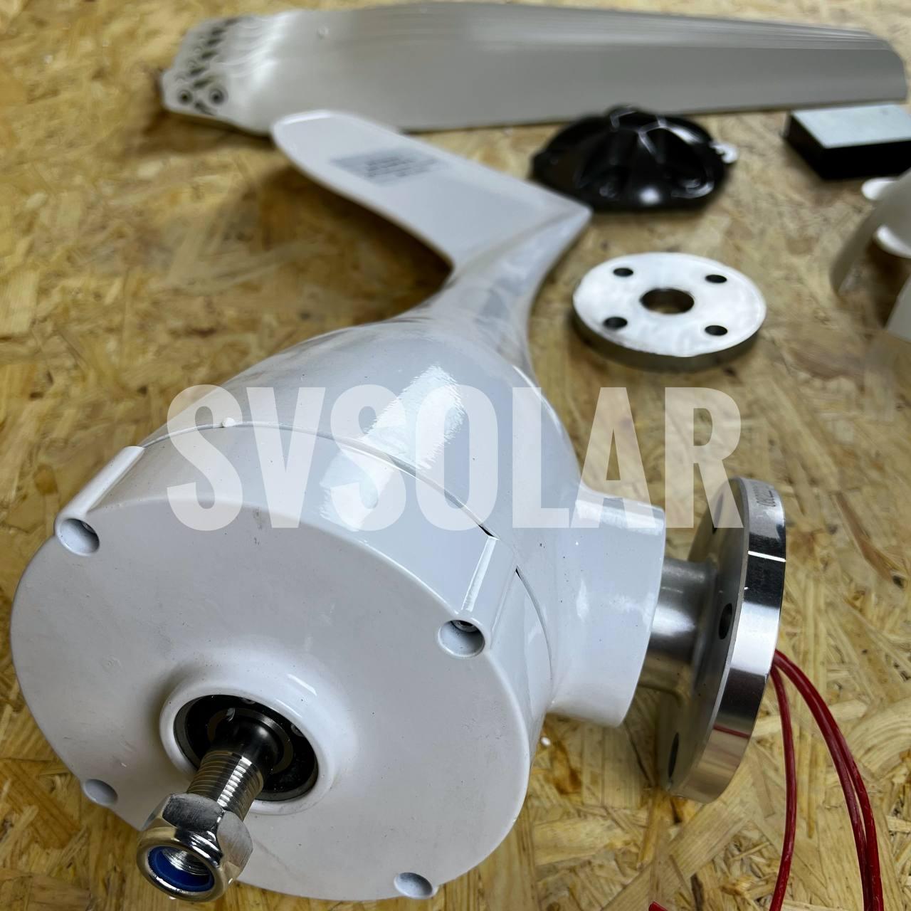 Купити Вітрова електростанція, вітрогенератор з контролером MPPT, 800Вт ...